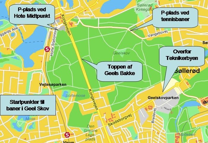 Try orienteering in Geelskov